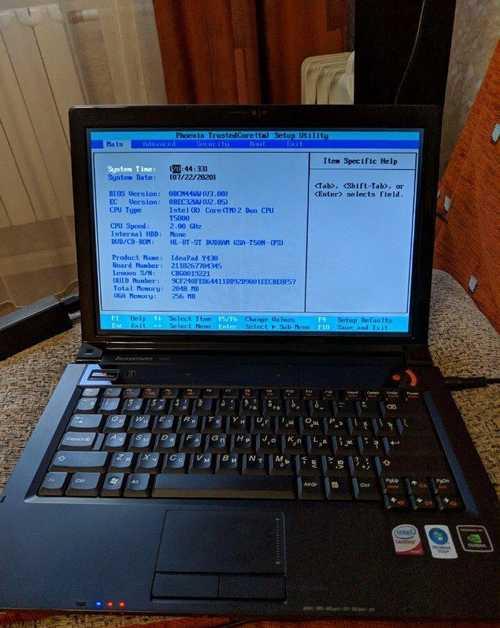 Ноутбук Lenovo Y430