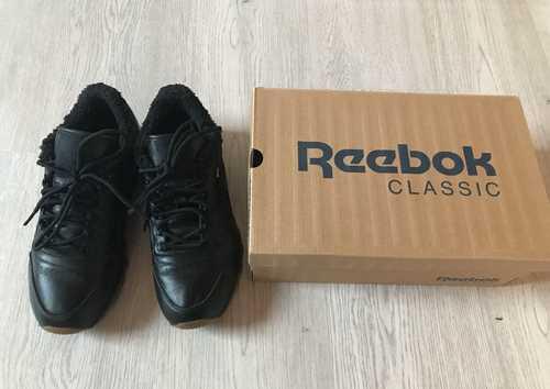 Кроссовки Reebok с мехом, оригинал - р.42,5