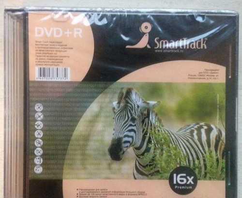 Диски для записи DVD+R SmartTrack 16Х