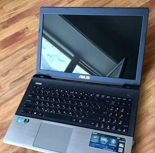 Ноутбук asus K55VJ i7/8/750