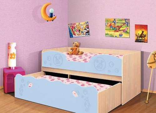 Детская кровать "Омега 11 мдф"