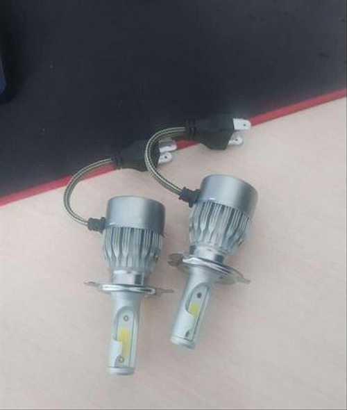 Светодиодные лампы led headlight c6 h4