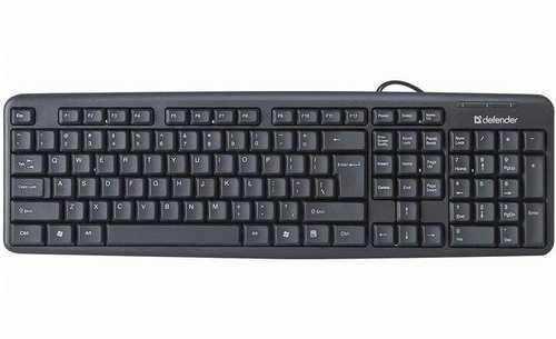 Клавиатура Defender Element HB-520 черный USB