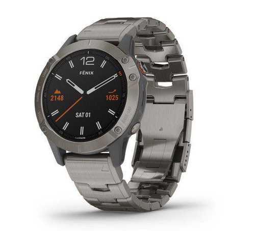Часы Garmin Fenix 6 Sapphire Титан