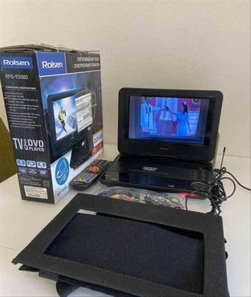Портативный DVD-плеер Rolsen