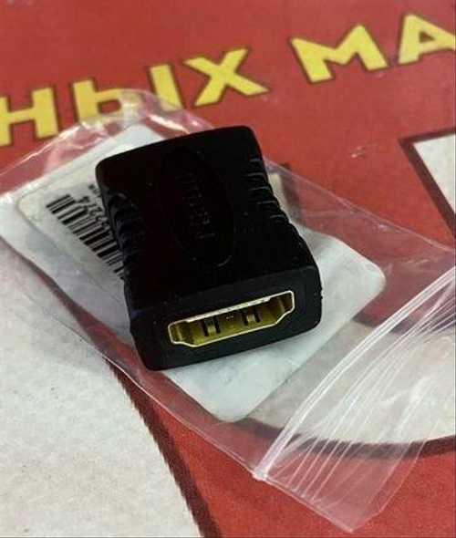 Переходник Atcom hdmi, для соединения hdmi кабелей