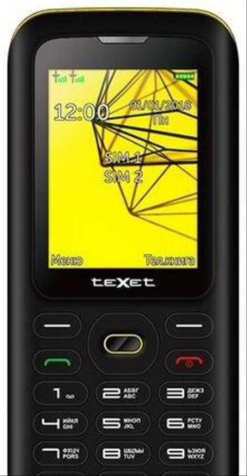 TeXet TM-517R Black/Yellow
