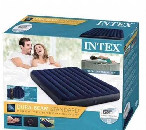 Матрас надувной Intex, 203х152х25 см