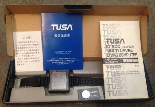 Компьютер для дайвинга tusa-IQ 800