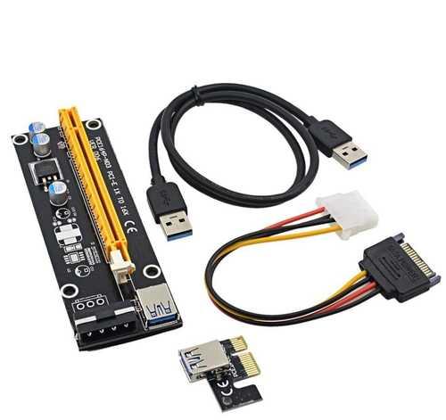 Райзер PCI-E 1X до 16X, Riser Card