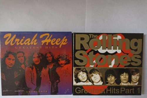 Rolling Stones,Uriah Heep.4 CD. Лицензия