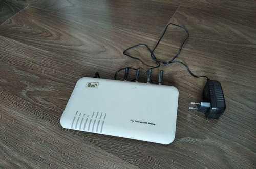 GoIP 4 шлюза gsm gateway