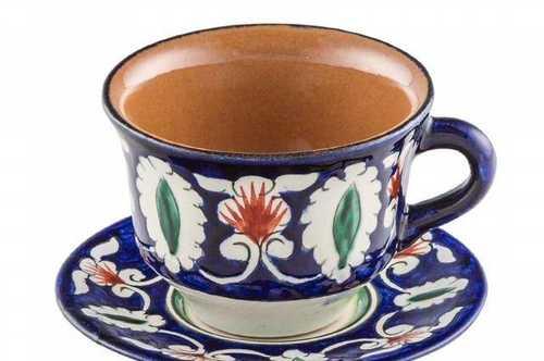 Чайная пара Риштанская керамика