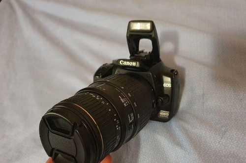 Зеркальная камера Canon EOS 400d хорошее состояние