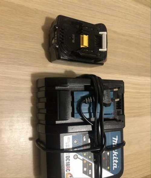 З.У. Makita DC18RC + акб Makita BL1830В