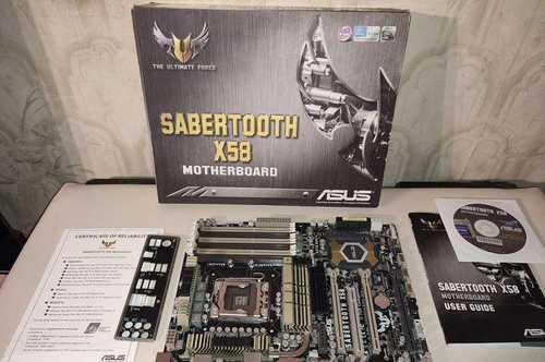 Материнская плата Asus Sabertooth X58