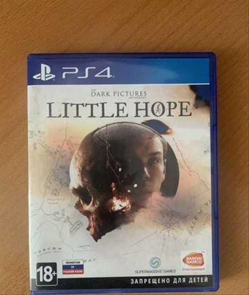Little hope ps4/ps5 Dark pictures antology