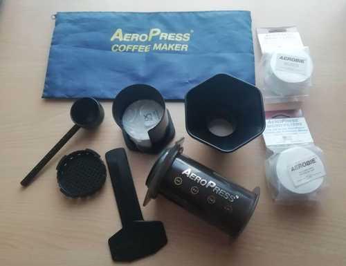 Аэропресс (AeroPress) +фильтры Aerobie (2 уп.)