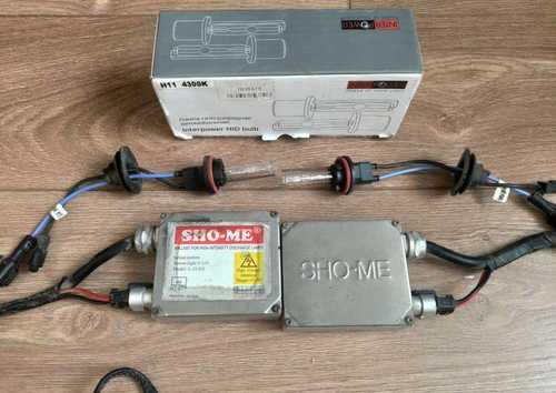 Комплект ксенона sho-me 35w блоки + interpower лам