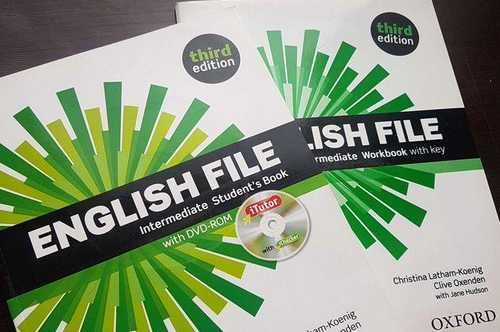 English file Fifth Edition.