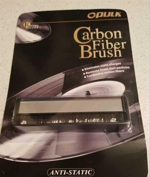 Антистатическая щётка для винила Carbon блистер