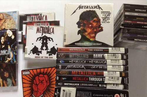 Metallica - коллекция 16 CD и DVD фирма