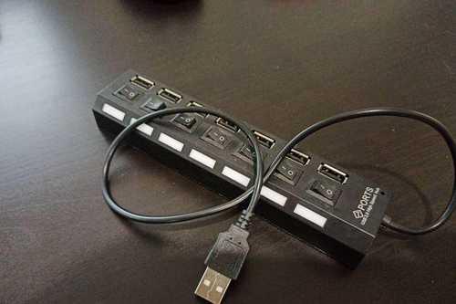 Usb hub юсб хаб 7 портов
