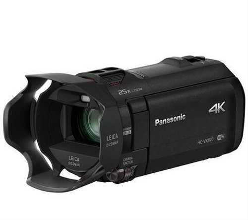 Видеокамера panasonic hc-vx870 4k wifi black