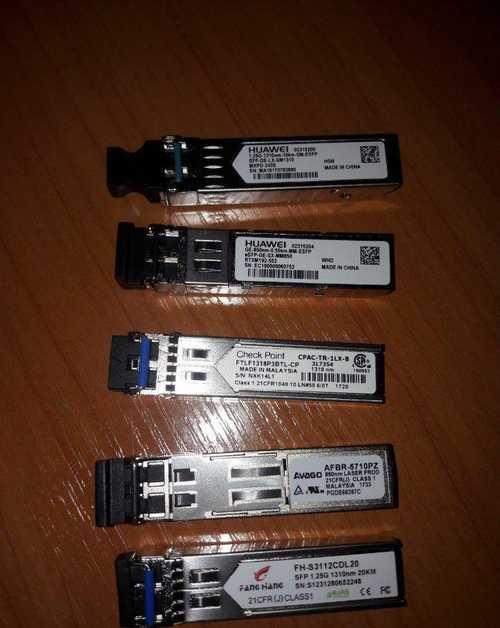 Трансиверы Huawei, CP, avago, SFP eltex