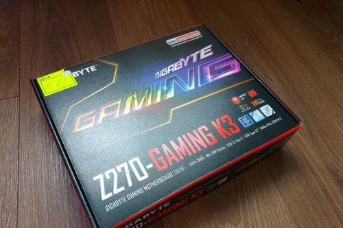 Комплект: Gigabyte Z270-Gaming K3 + i7 6700K