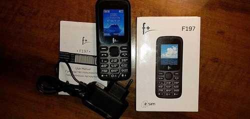 Кнопочный мобильный телефон Fly F+ F197