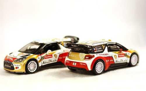 Citroen - #1 + #2, 2013 (Bburago, Rally / WRC)