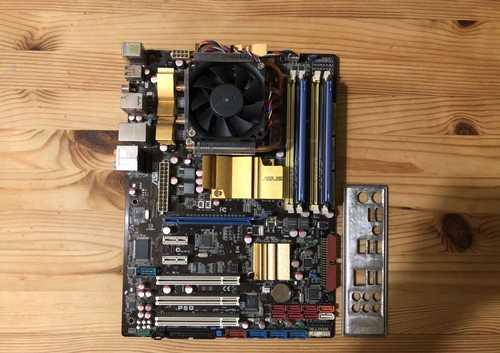 S775 / Asus P5Q / E8400 / 4Gb