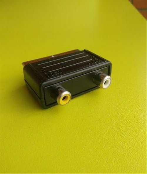 Переходник scart RCA