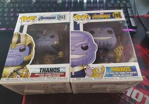 2 фигурки funko pop thanos