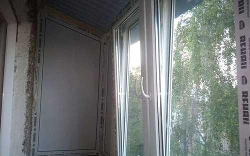 Пластиковые окна, остекление балкона