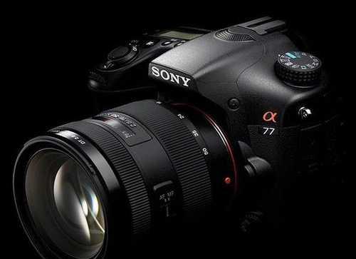 Sony A77 kit DT 18-55mm SAM 25 Mpix как Hoвый