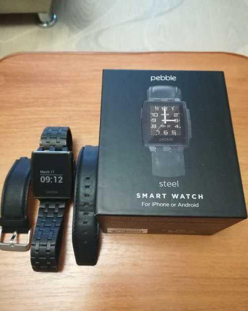 Часы Pebble Steel