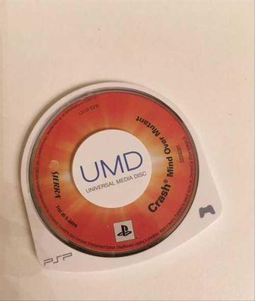PSP игра Crash Over Mutant