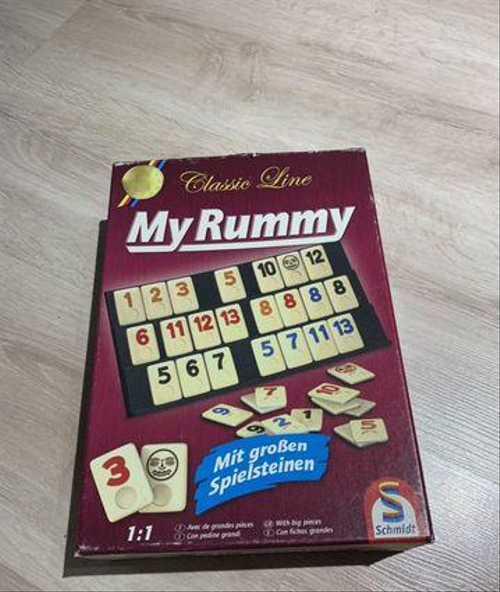 Игра настольная My Rummy (Румми)