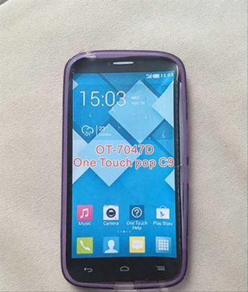 Чехол для Alcatel One Touch pop C9