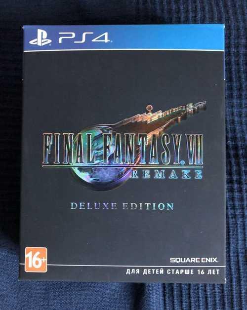 Final Fantasy 7 remake deluxe edition