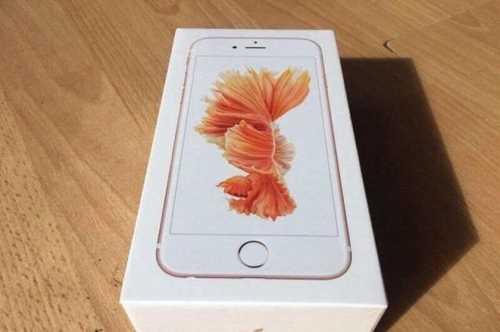 Коробка от iPhone 6S Rose Gold 16 GB как новая