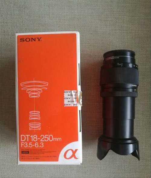 Объектив Sony DT18-250mm (SAL18250)