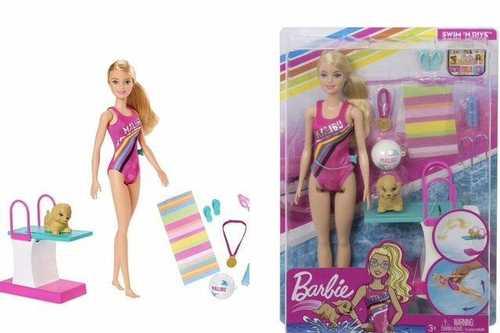 Кукла Барби "Чемпион по плаванию", Barbie 30 см