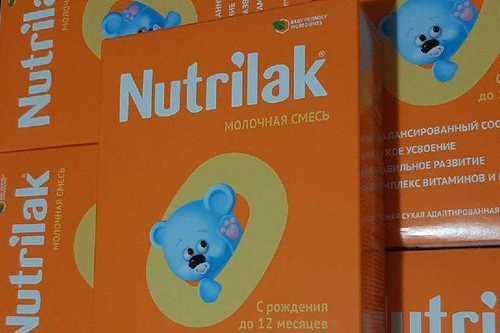 Молочная смесь Nutrilak с рождения до 12м
