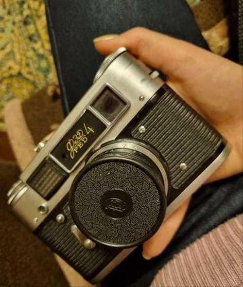 Пленочный фотоаппарат Фед-4 1967г