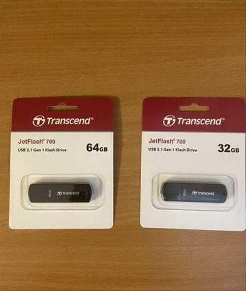 Usb флешка transcend 700 32 и 64gb