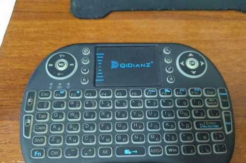 Беспроводная мини-клавиатура с тачпадом и мышью