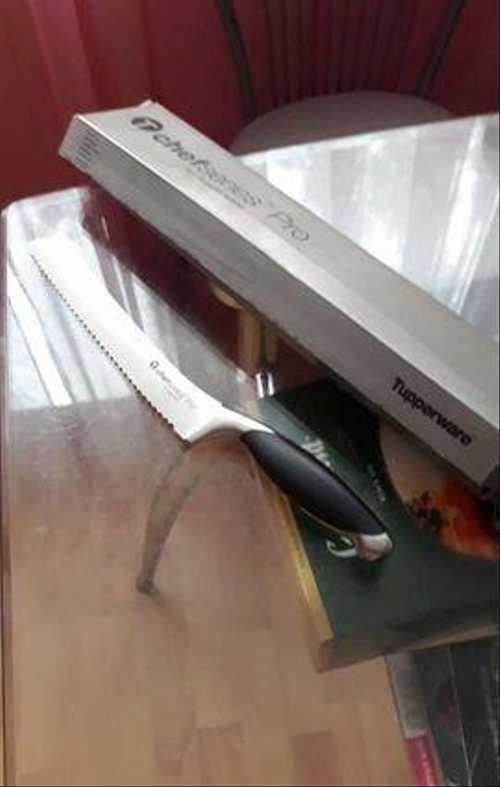 Нож хлебный от шефа компании "Tupperware"